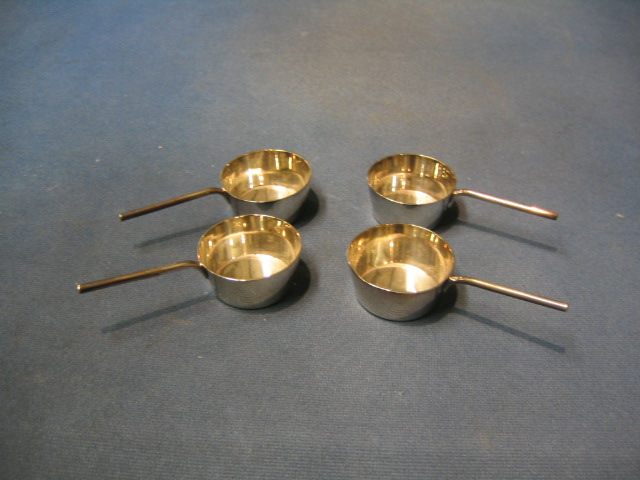 4 silver plated brandy saucepans by Alex Clark | 15th December 2004 ...