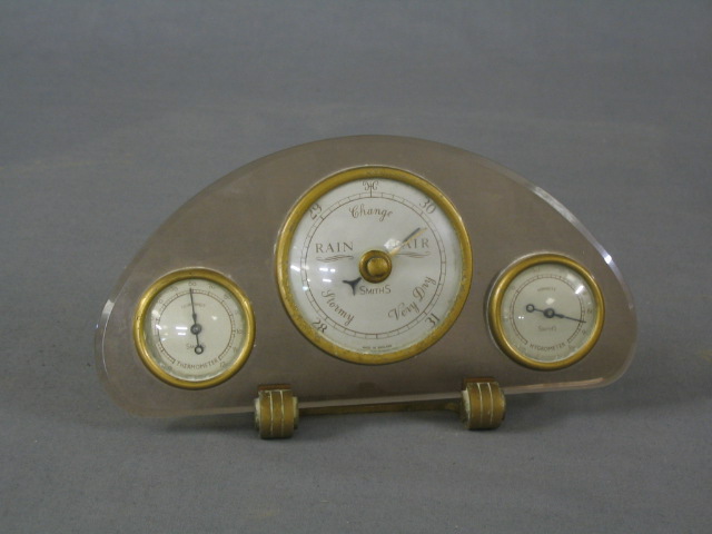 A 1930's Art Deco Smiths barometer with thermometer | 3rd May 2006 ...