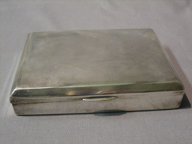 A silver plated State Express cigarette box with | 18th October 2006 ...