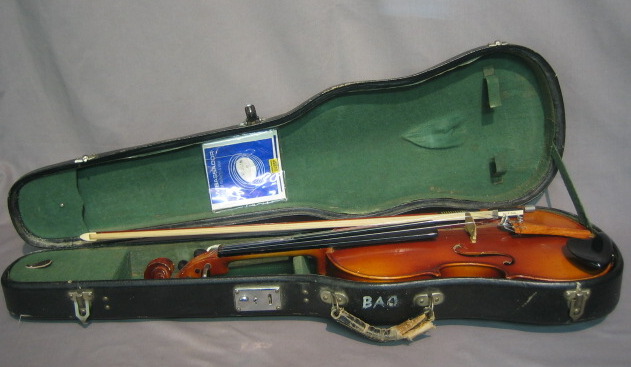 A Chinese violin with 14" back and complete with | 14th March 2007 ...