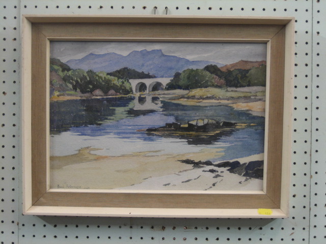 Paul Redmayne, watercolour drawing "Moorland | 4th July 2007 | Denhams