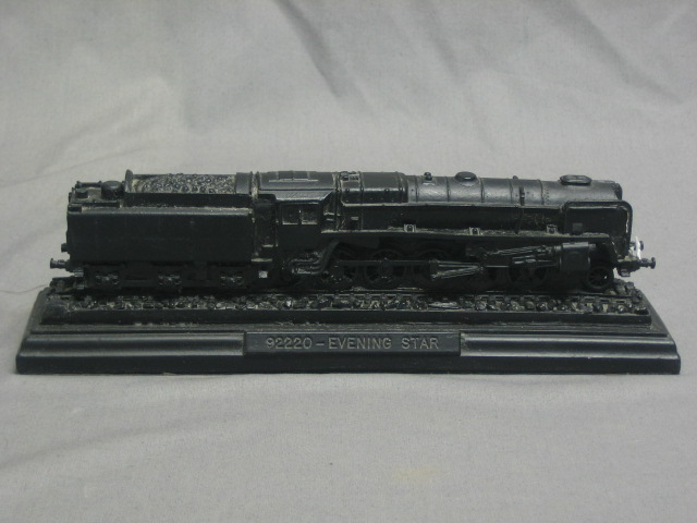 A carved coal model of 92220 Evening Star locomotive | 26th September ...