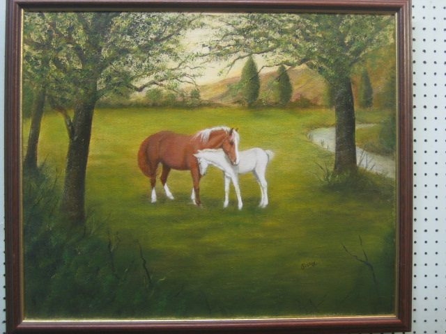 Charlie Chester, oil on canvas "Togetherness" 20" x | 19th December ...