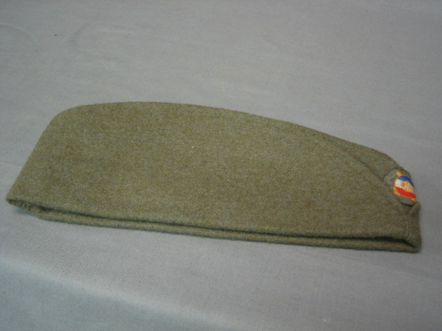 2 Yugoslavian Army green side caps | 9th July 2008 | Denhams
