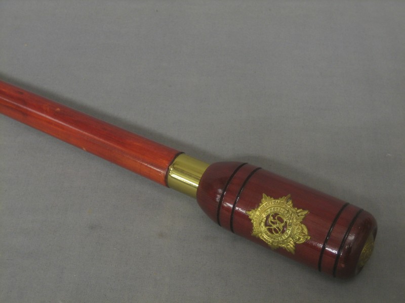A Royal Arm Service Corps "Sergeant Major's" cane, the | 16th December ...