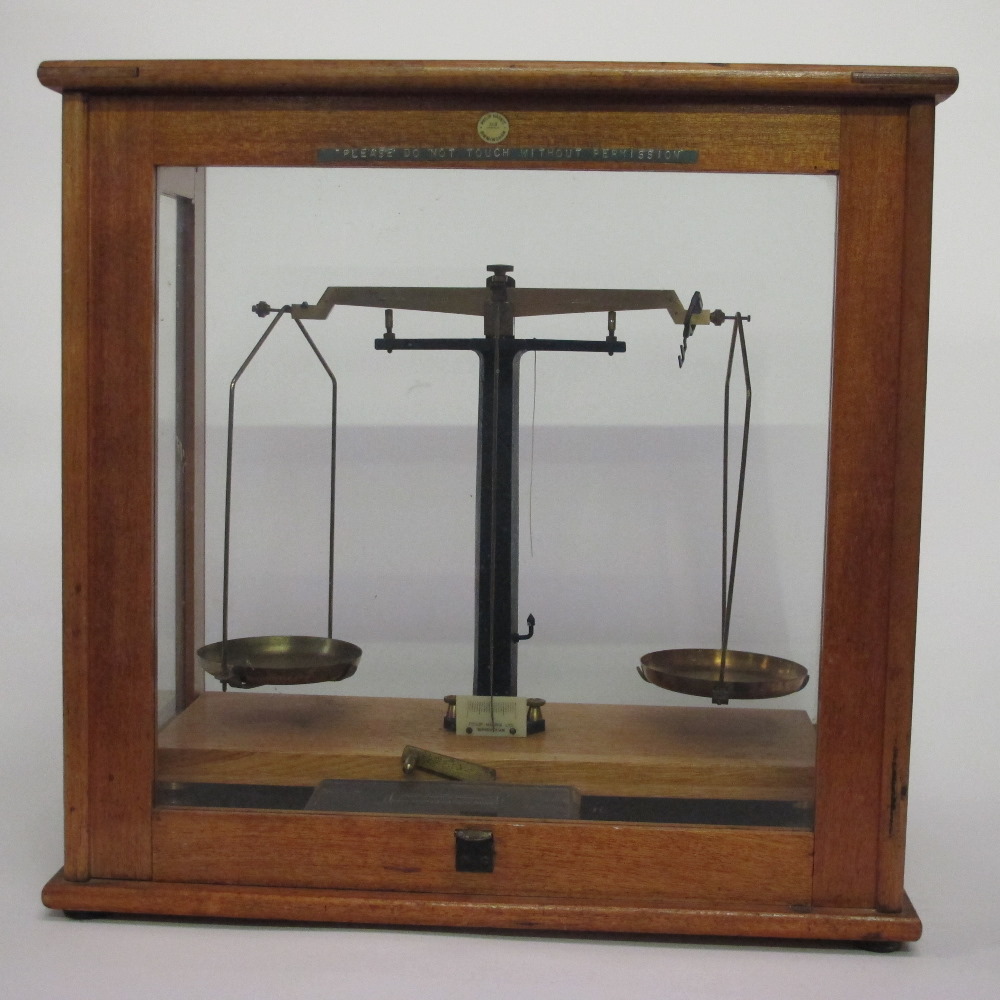 A pair of laboratory scales | 9th May 2012 | Denhams