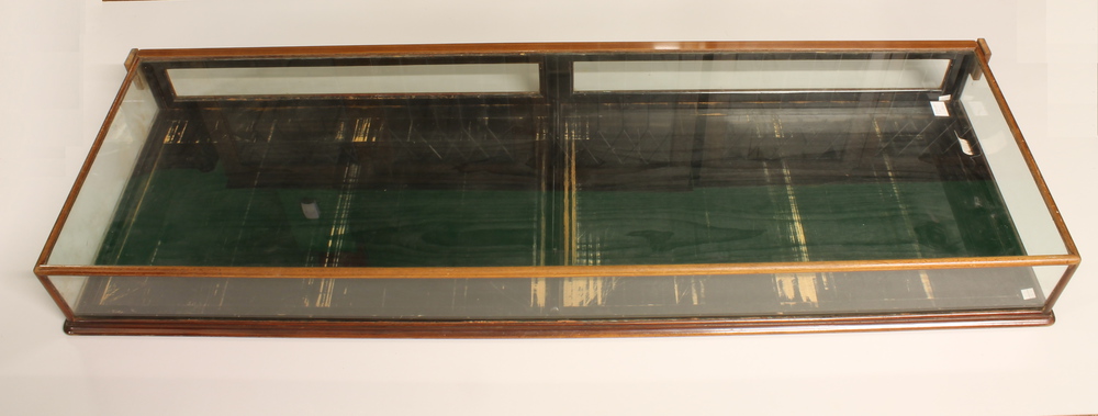 A Victorian glass and mahogany table top display | 20th February 2013 ...