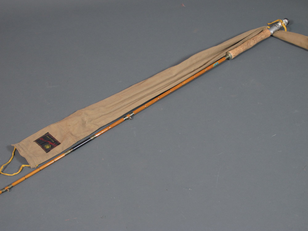 A split cane 3 section fishing rod by F T Williams - | 15th May 2013 ...