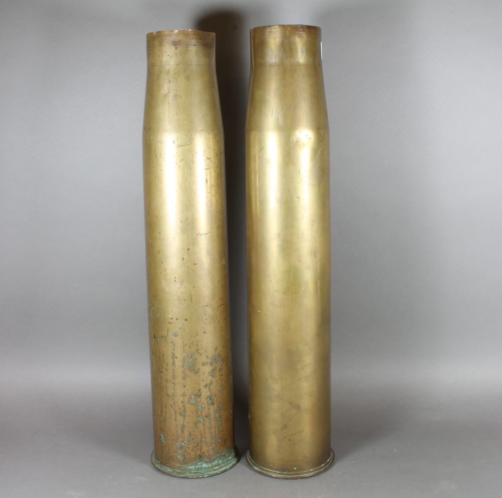 2 large brass shell cases 22.5" | 4th September 2013 | Denhams