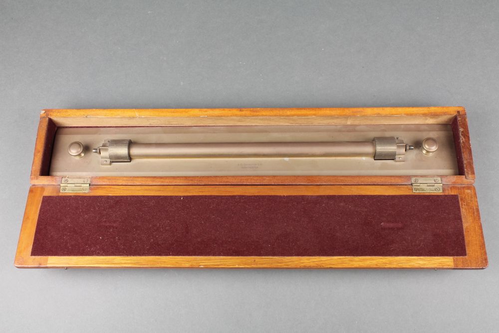 A G Thornton, a brass parallel rolling ruler 8" | 10th September 2014 ...