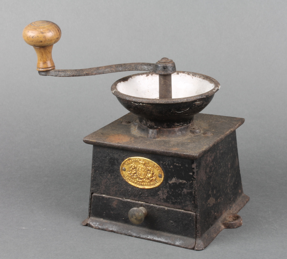 Kenrick, a square 19th Century iron coffee grinder | 8th October 2014 ...