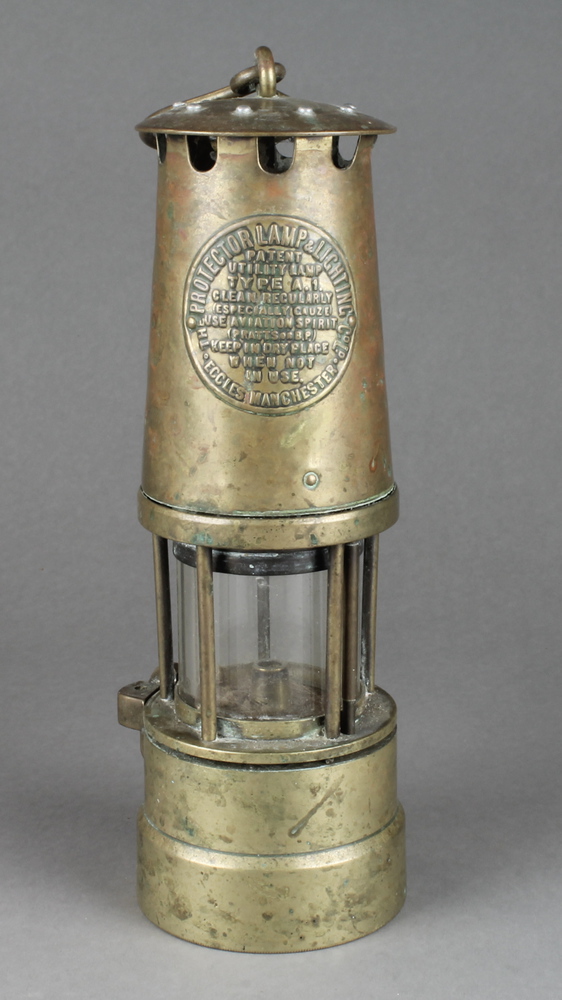 A miner's Davy lamp by the Protector Lamp and Lighting | 5th November ...