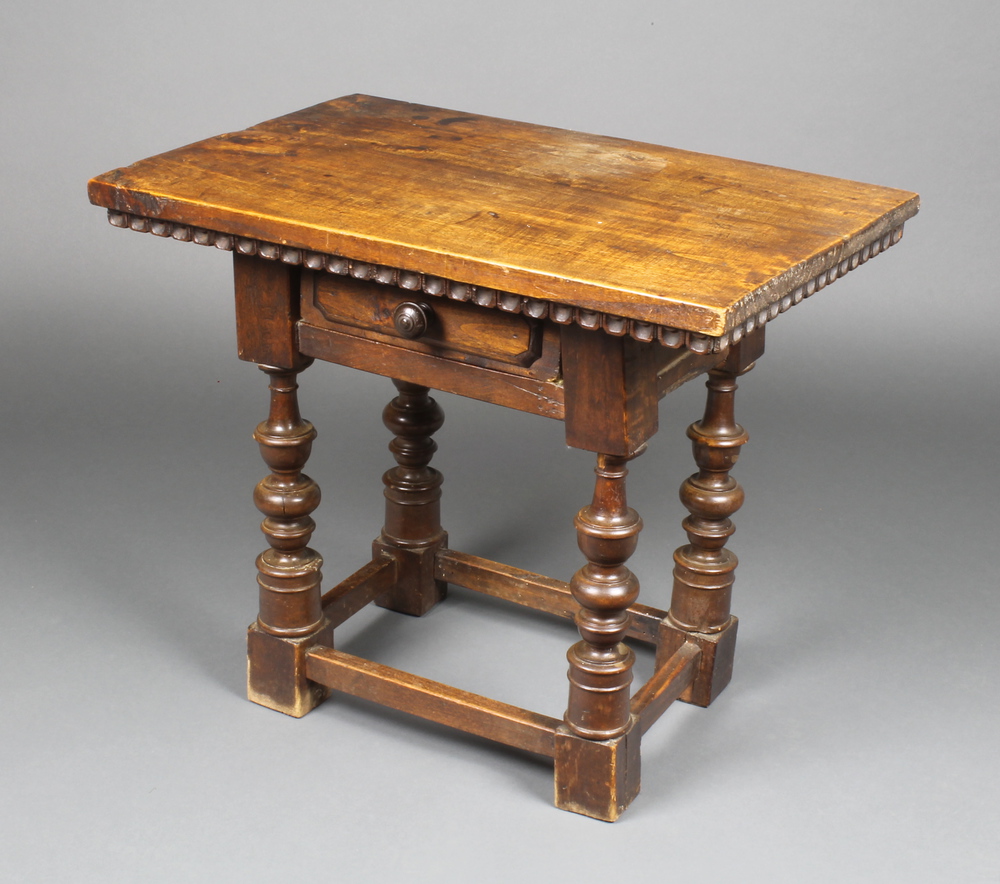 A 17th Century style walnut apprentice style table | 10th December 2014 ...