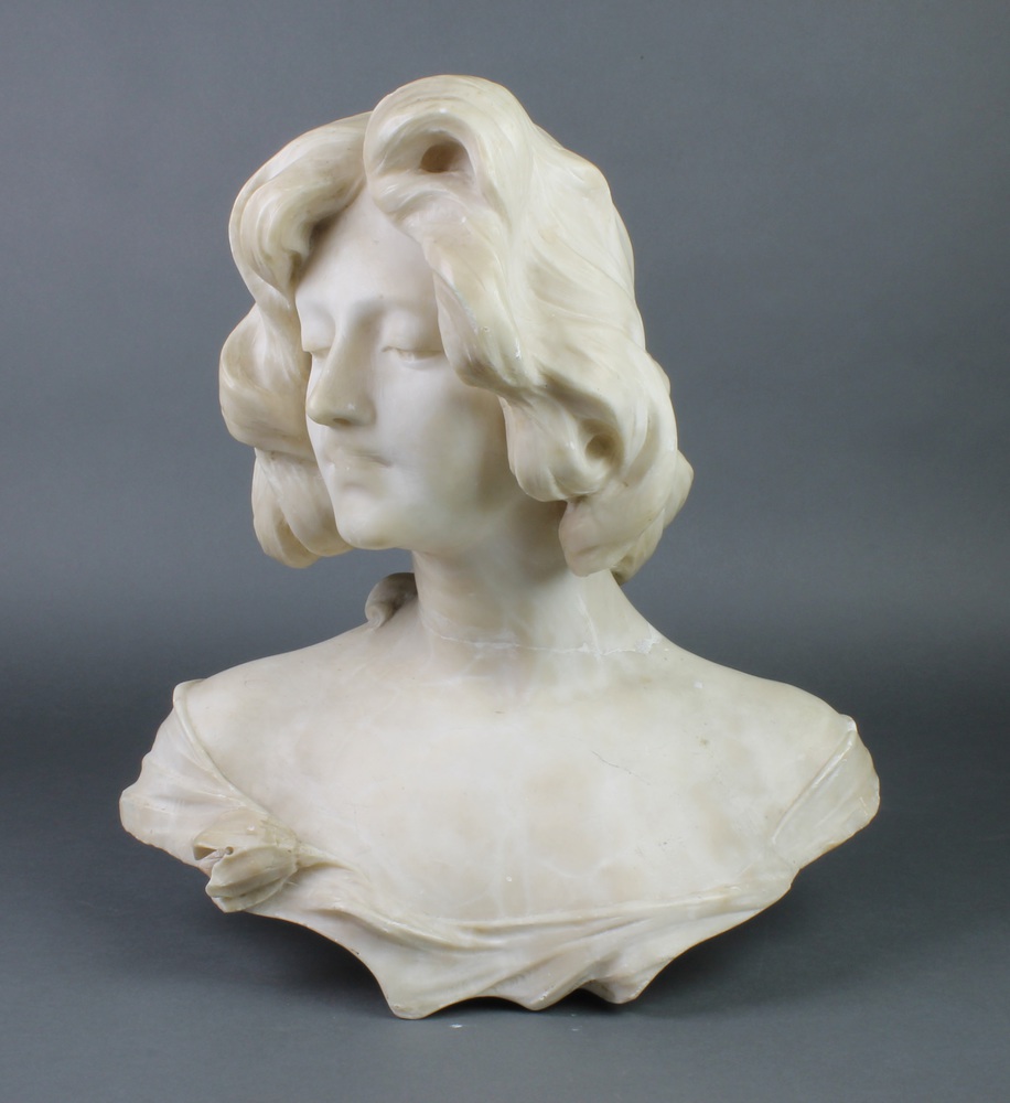 A 19th Century carved marble head and shoulders | 3rd June 2015 | Denhams