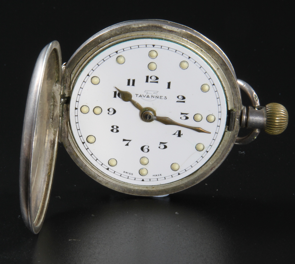 A silver cased Tavannes braille hunter pocket watch | 1st July 2015 ...