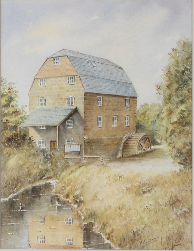 P Tuesley, watercolour drawings a pair, study of a | 26th August 2015 ...