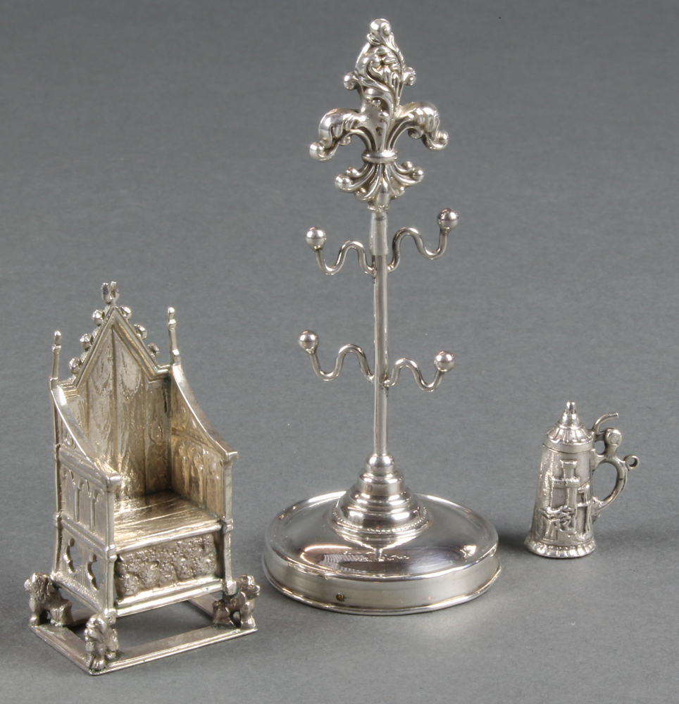 An Edwardian silver Throne of Scone London 1901 a | 21st October 2015 ...