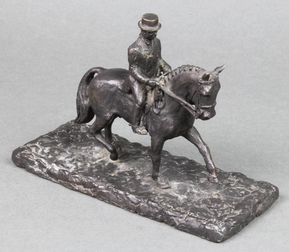Edwin Johnson, a bronze figure of a dressage rider | 20th January 2016 ...