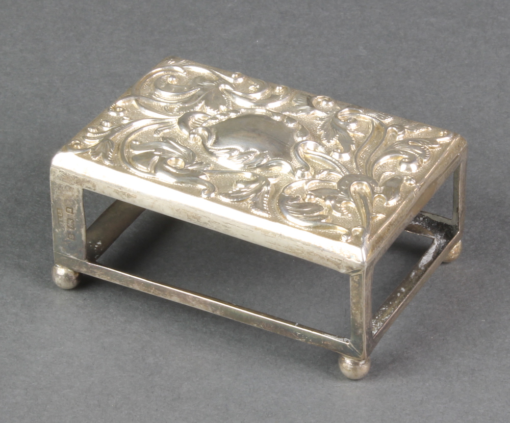 A Victorian repousse silver match box holder with | 17th February 2016 ...