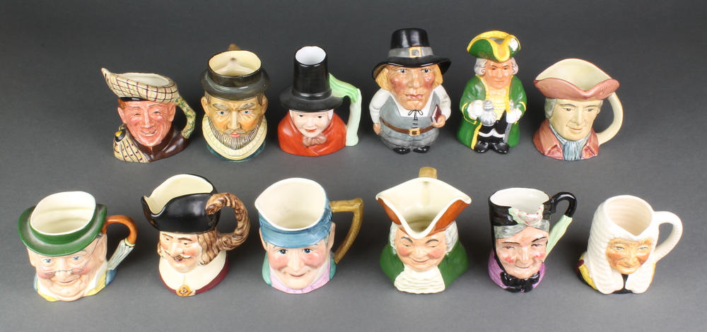 A collection of 12 character jugs and Toby jugs | 17th February 2016 ...