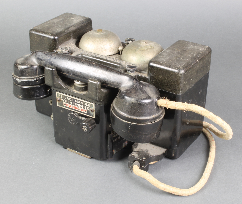 A field telephone, telephone set F MkII TMC | 16th March 2016 | Denhams