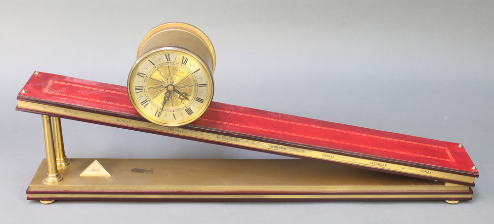 A Dent of London Incline gravity clock with gilt metal | 3rd August ...