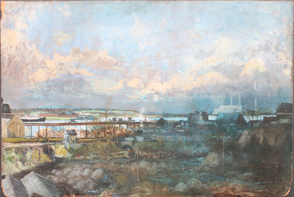 Anthony Kerr, oil painting on board, Gravesend and | 31st August 2016 ...