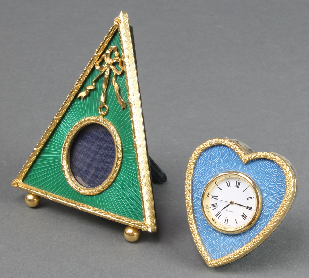 Kitney, a Faberge style gilt metal and blue enamel | 22nd March 2017 ...
