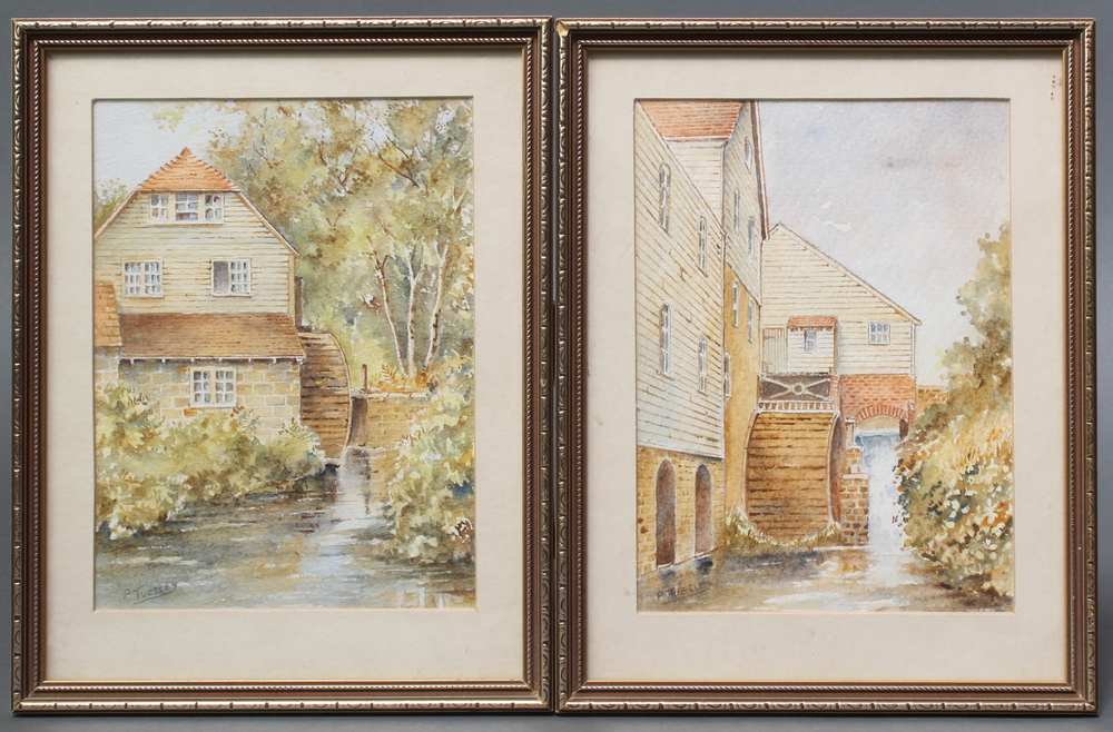 P Tuesley, watercolours, signed, "Plumpton Mill" and | 17th May 2017 ...
