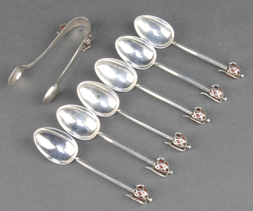 A set of 6 Victorian novelty silver teaspoons with | 4th October 2017 ...