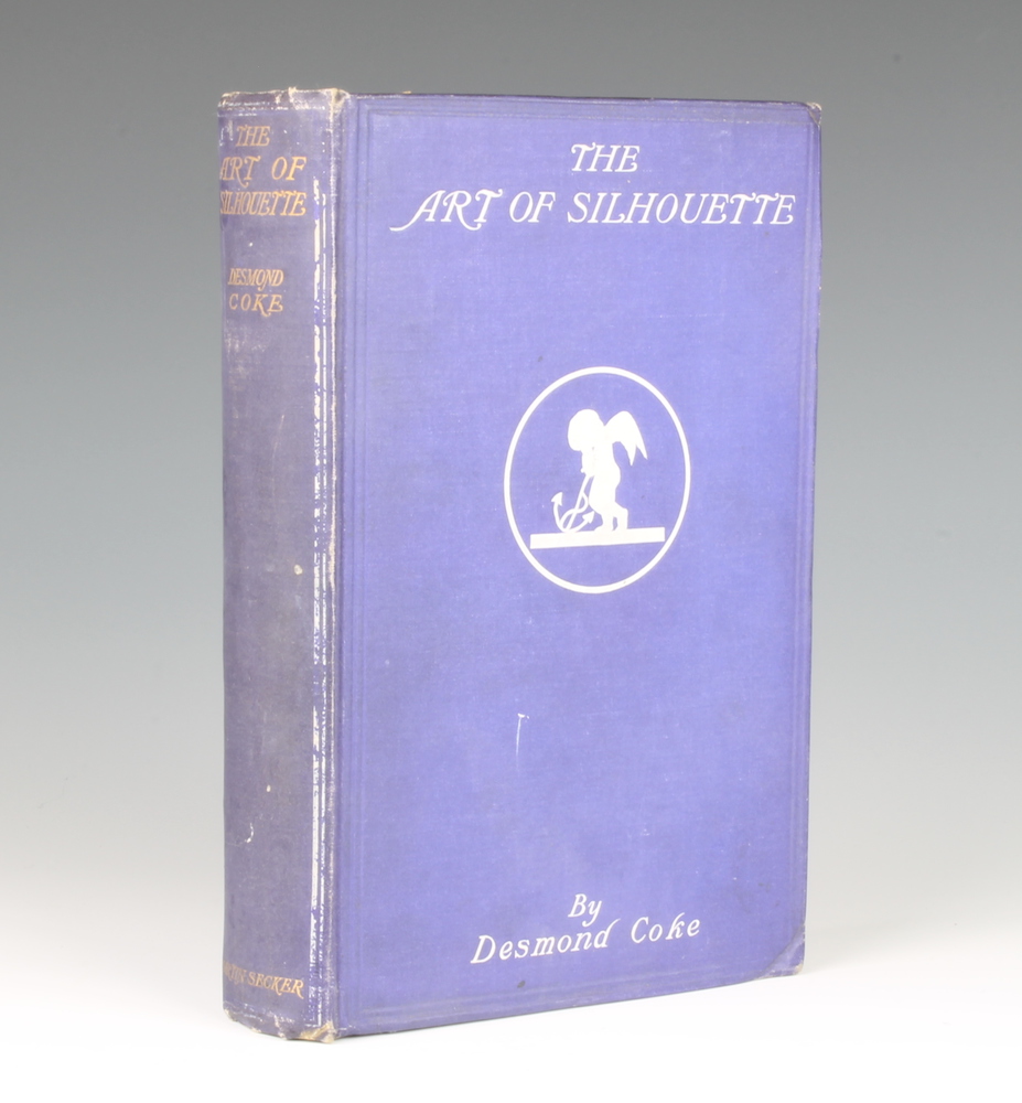 Desmond Coke, "The Art of Silhouette 1913" with blind | 28th February ...