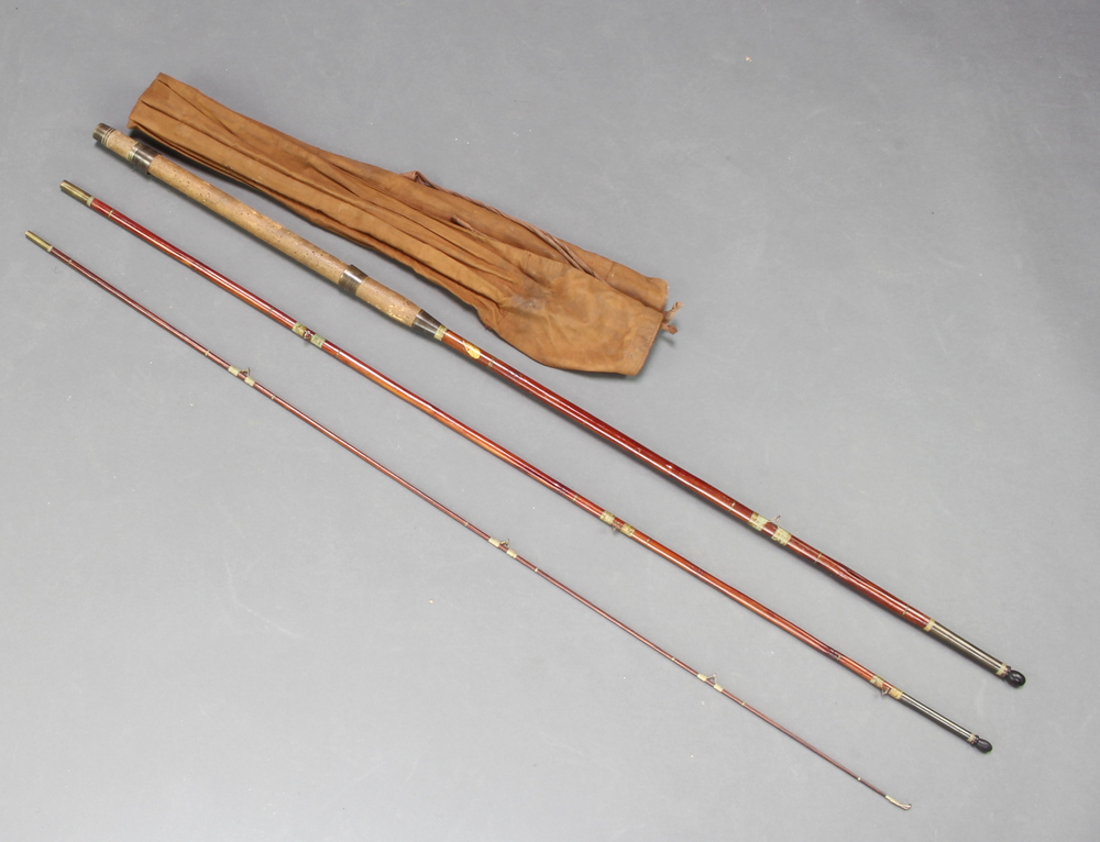 A rare Alcocks Viking 10'6" float fishing rod with | 23rd May 2018 ...