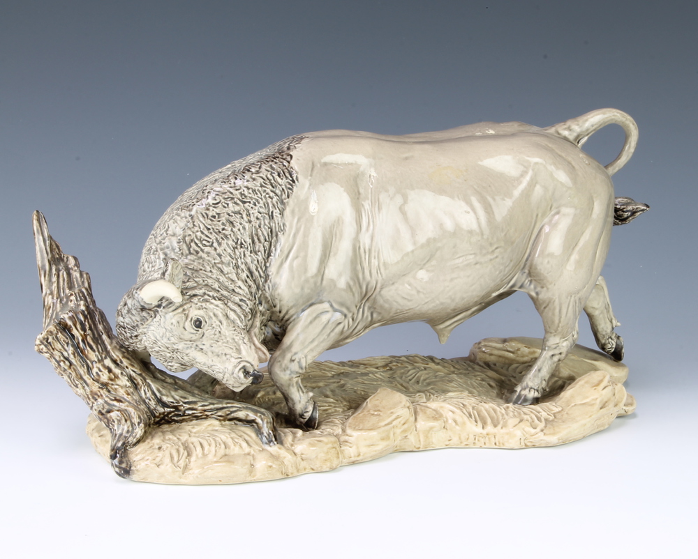 A Heredities The Charm Of Creamware figure of a bull | 20th June 2018 ...