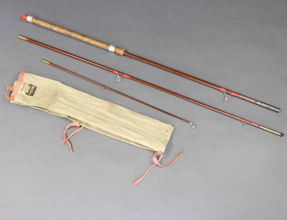 A Milbro 3 section fishing rod marked Milbro F39/9 3 | 20th June 2018 ...