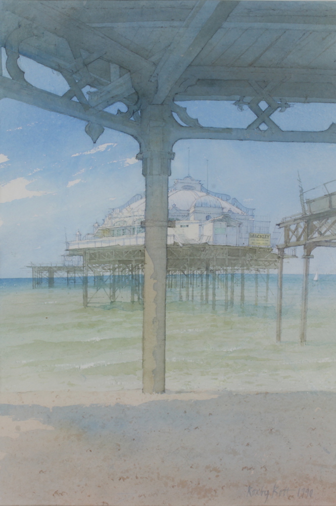 Dennis Roxby-Bott RWS (born 1948), watercolour, "The | 18th July 2018 ...