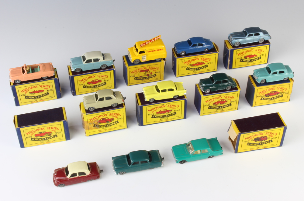 9 Matchbox Series model cars - 30, 36, 39, 42, 43, 44, | 7th November ...
