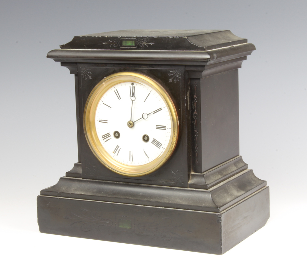 A French 19th Century 8 day striking mantel clock with | 10th April ...
