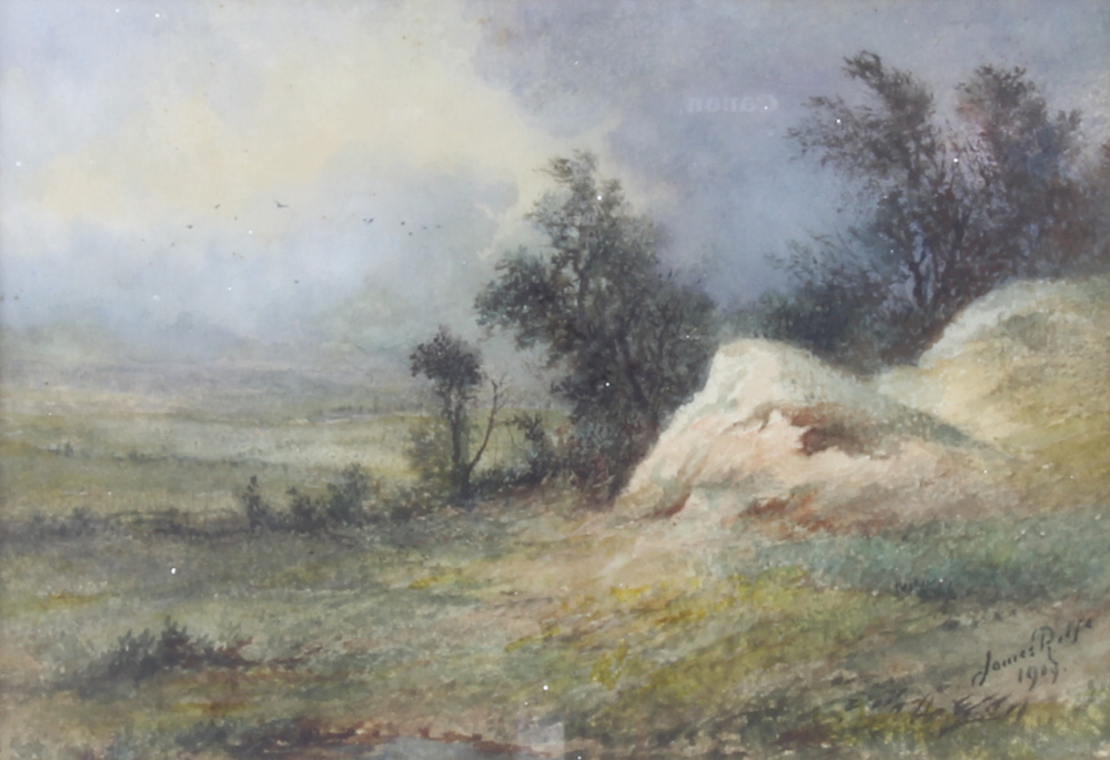 James Rolfe, 1904, watercolour signed and dated, rural | 8th May 2019 ...