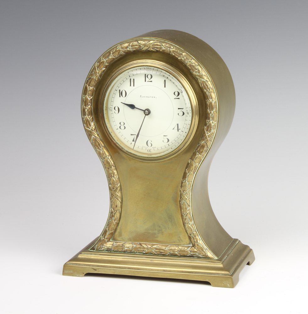 An Edwardian Continental Timepiece With Silvered Dial 3rd July 2019 an-edwardian-continental-timepiece-with-silvered-dial-3rd-july-2019
