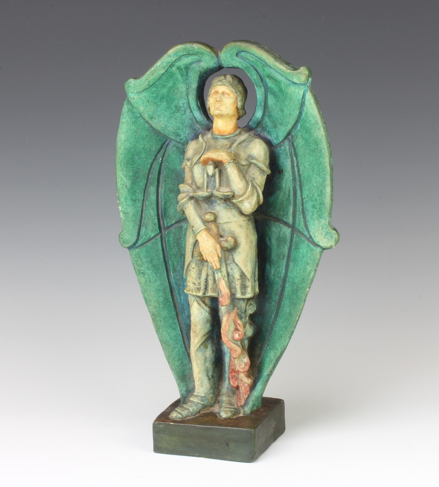 A Compton Pottery figure - St Michael by Mary Seaton | 25th September ...