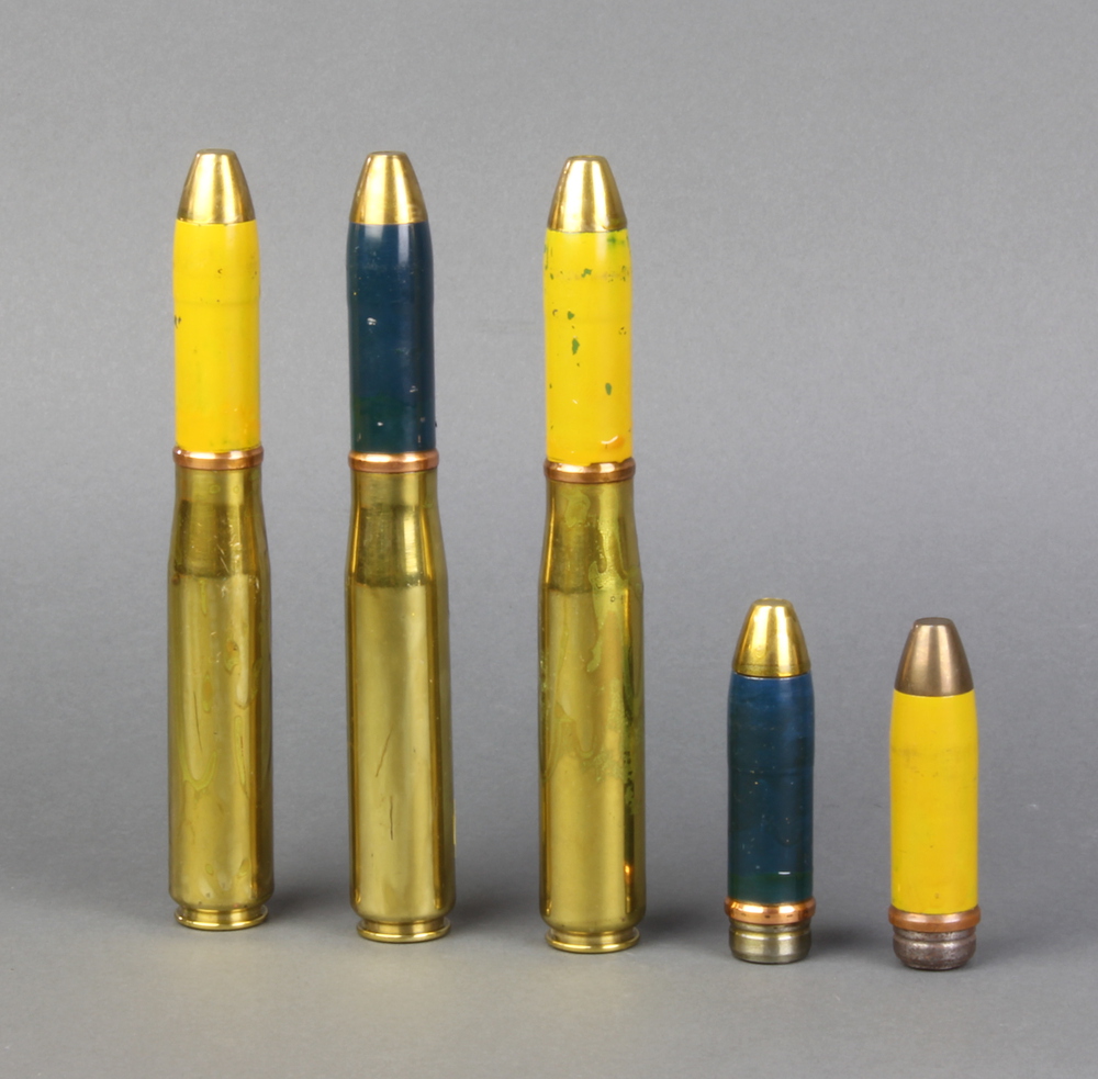 Three cannon shells dated 1943 | 26th February 2020 | Denhams