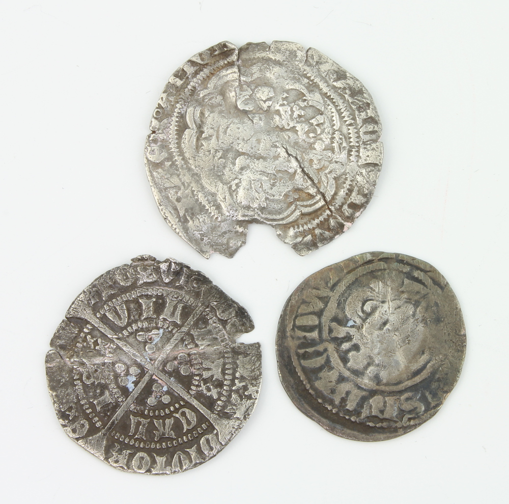 An Edward III half groat, a Henry VI half groat and an | 7th October ...