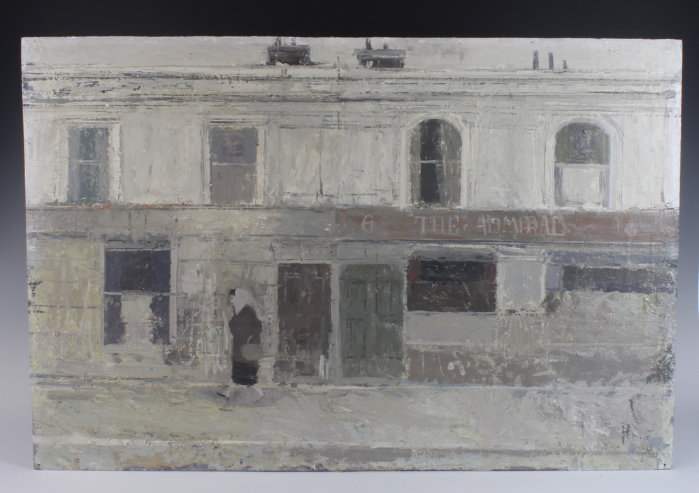 Brian Haggar 1965 (1935-2006), oil on board, inscribed | 7th October ...