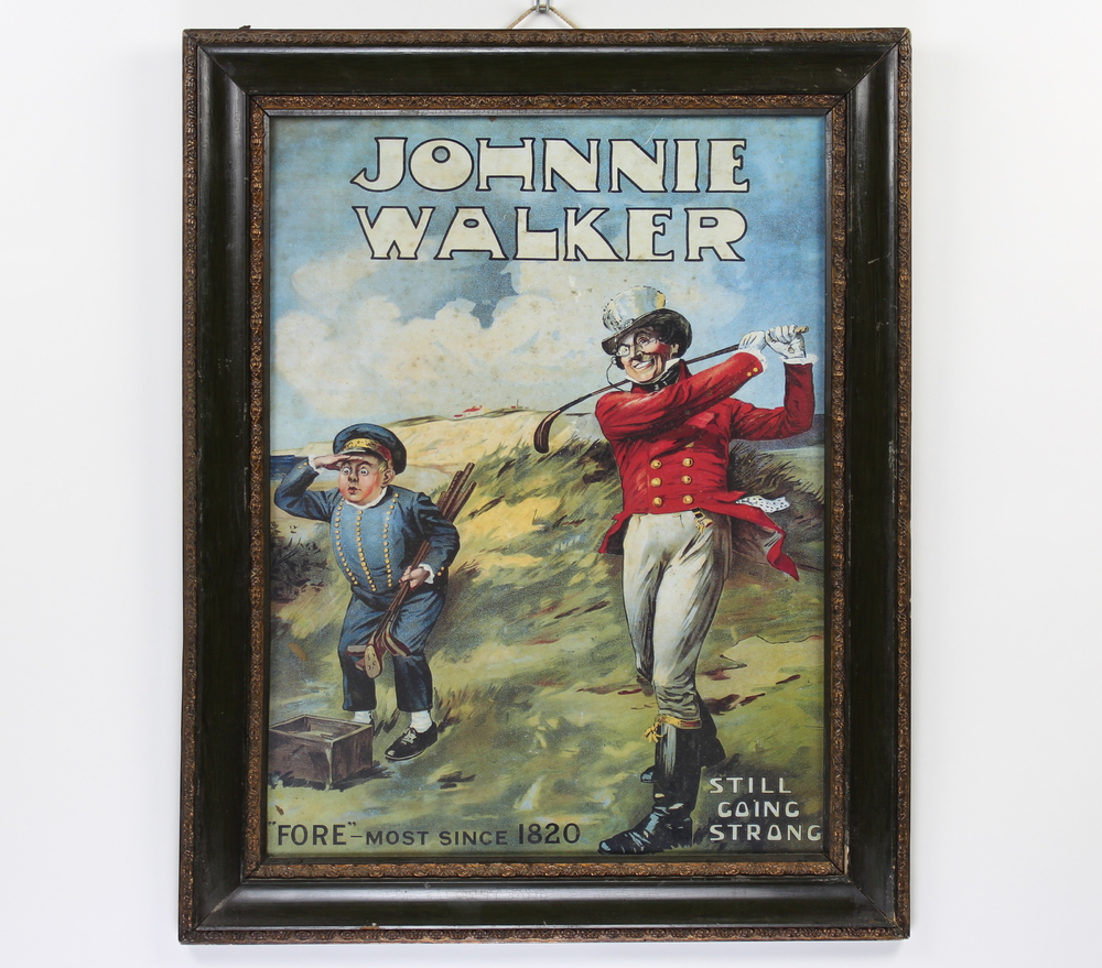 Advertising poster, "Johnnie Walker Foremost since | 5th November 2020 ...
