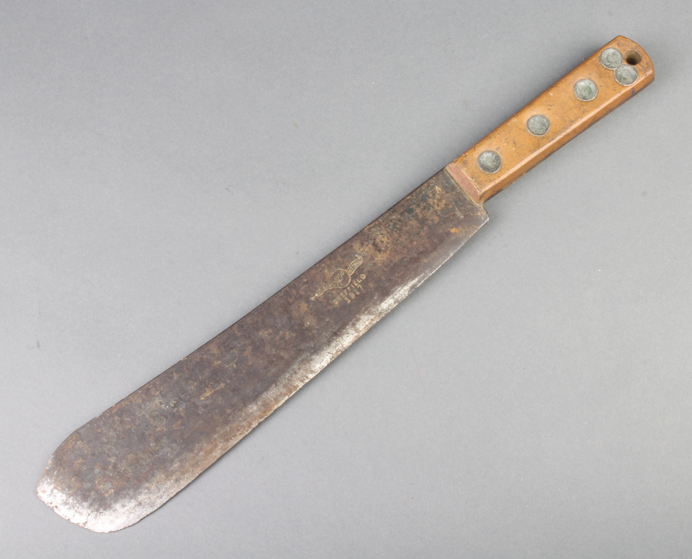 R B Melhuish Ltd of London, a First World War machete, | 22nd April ...