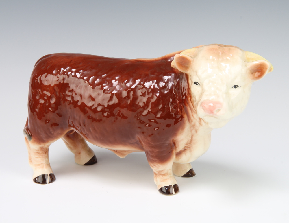 A Melba Ware figure of a standing bull 15cm | 20th May 2021 | Denhams
