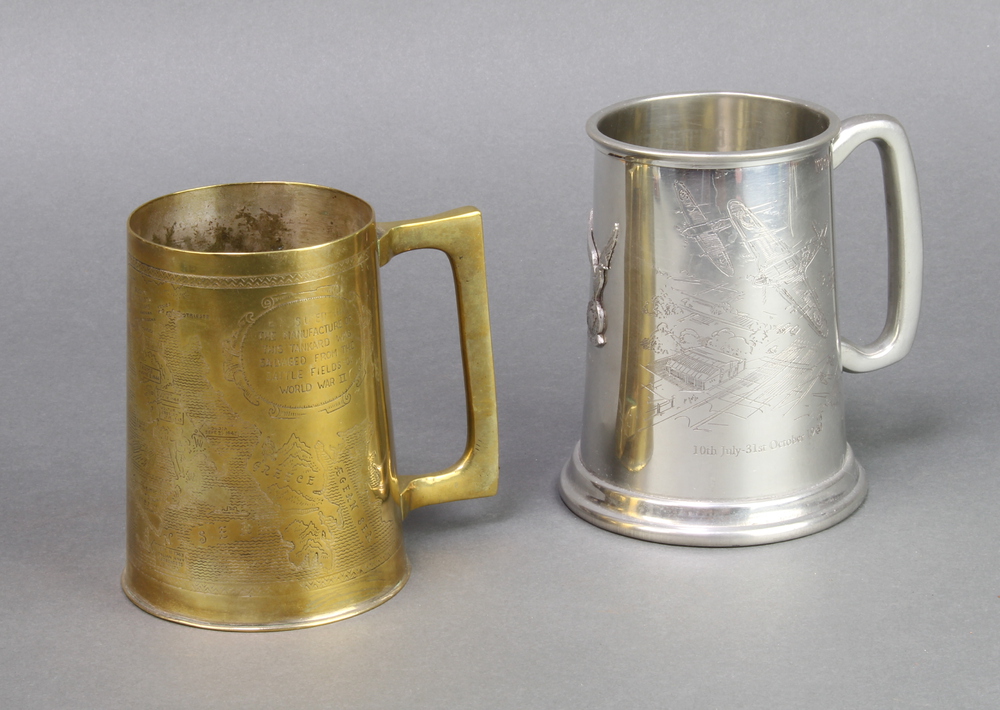 A brass tankard made from brass salvaged from the | 20th May 2021 | Denhams