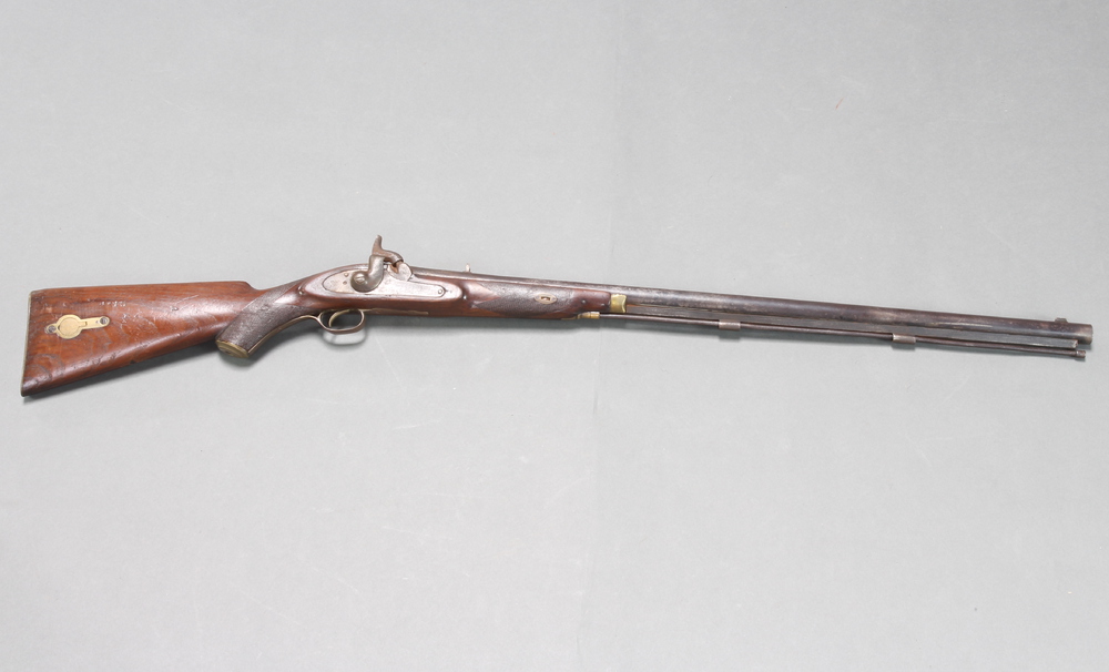 A muzzle loading percussion musket, the 83cm barrel | 17th June 2021 ...
