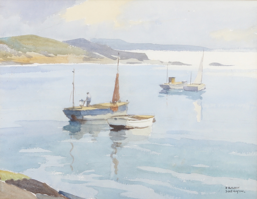 Frank Sherwin (1896-1985) watercolour signed, loch | 15th July 2021 ...