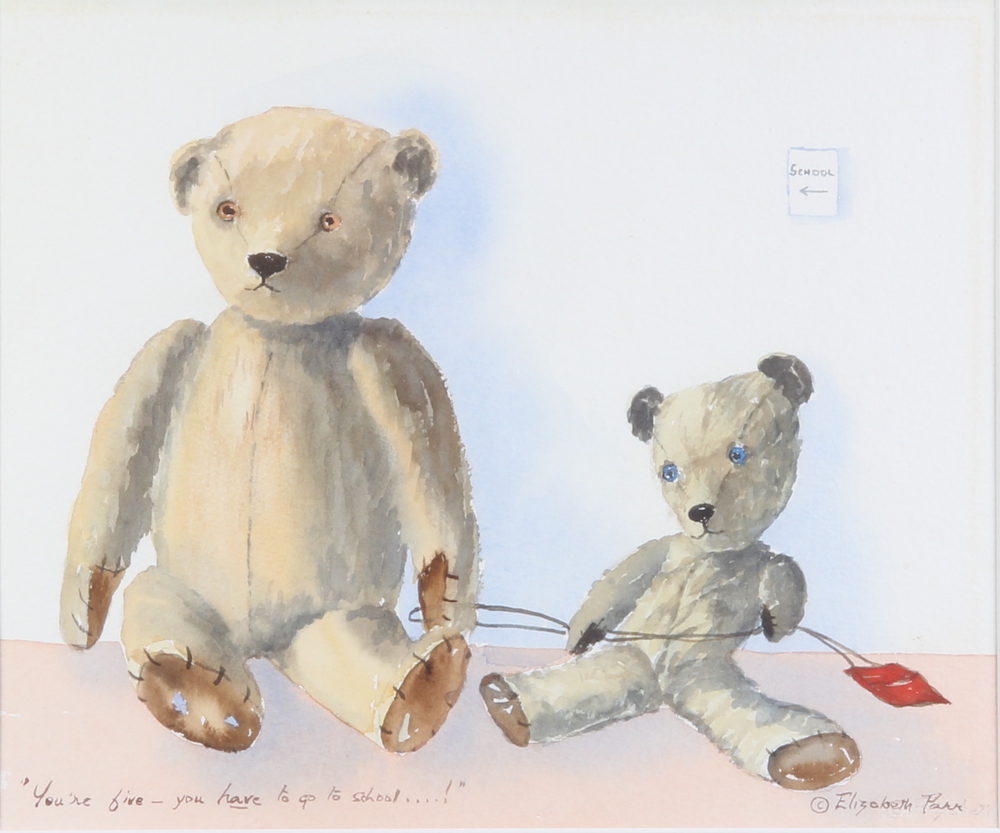Elizabeth Parr, watercolour signed, study of 2 toy | 4th November 2021 ...